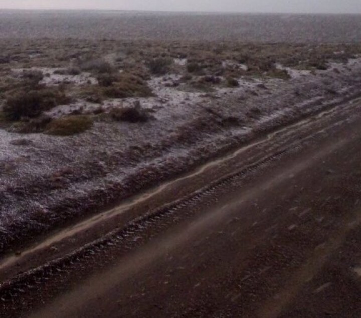 Primera nevada del año en Magallanes ocurrió en Cullen | ELPINGUINO.COM