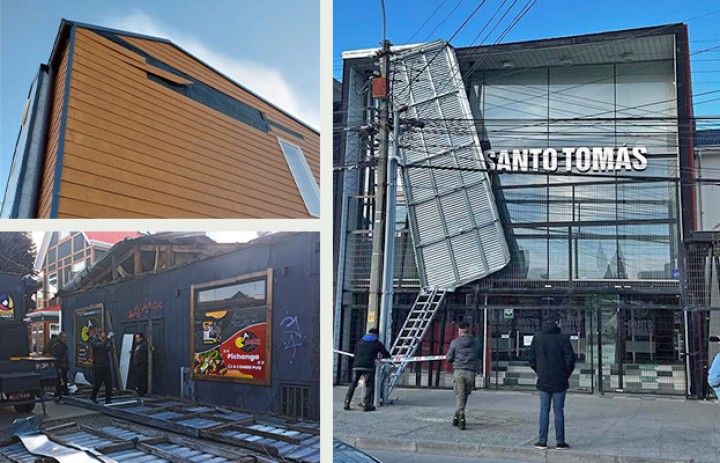 Rachas de alrededor de 100 kilómetros causan distintos estragos en ...