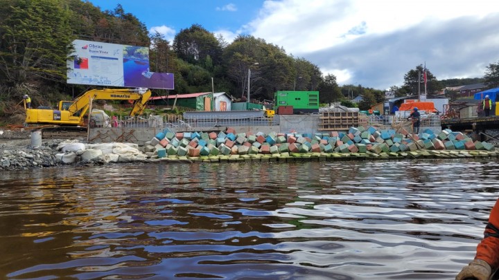 65% de avance lleva construcción de nuevo puerto de Puerto Toro ...