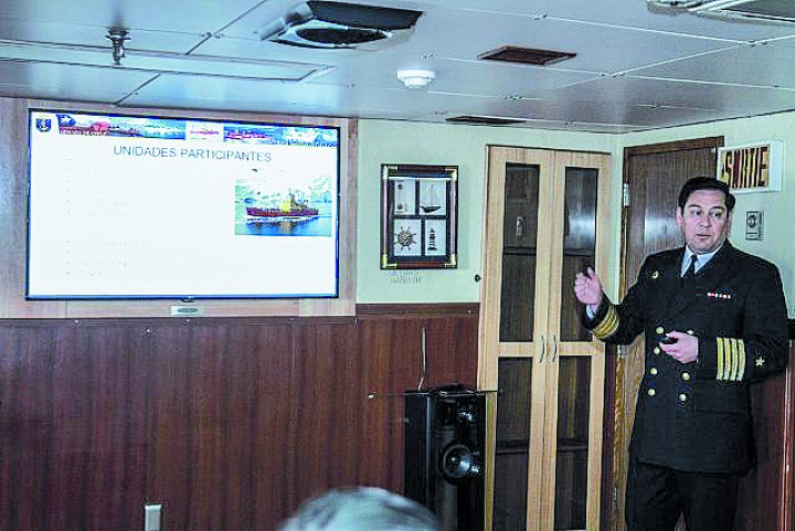 Armada e Inach entregaron detalles de viaje científico al continente ...