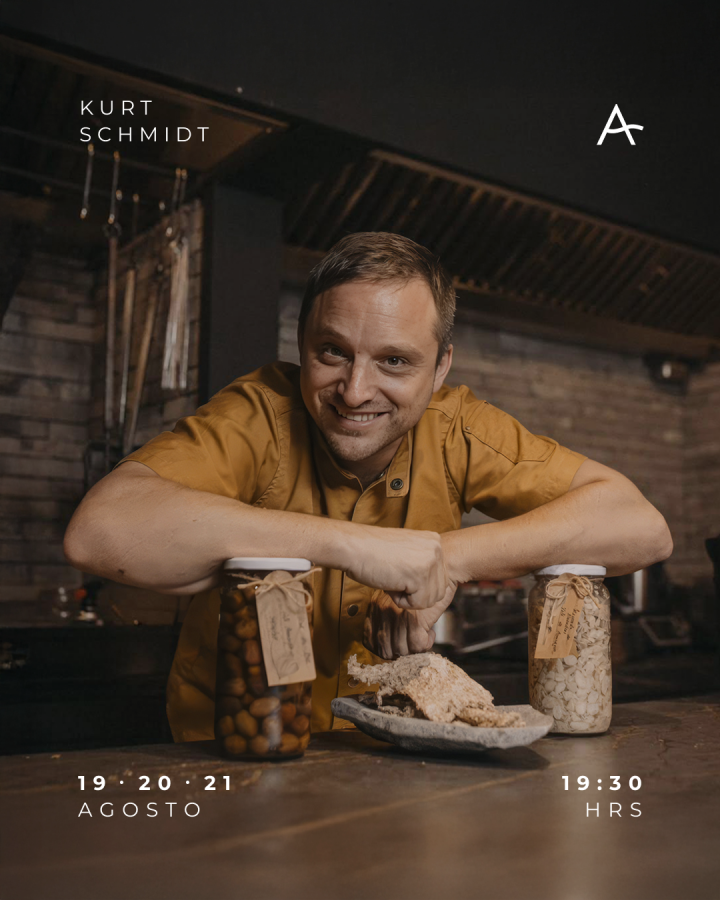 El reconocido chef Kurt Schmidt aterriza en AIMA para una residencia ...