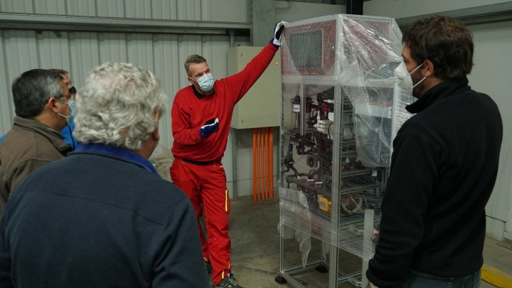Instalan en Ferry Yaghan aparato que captura registros oceanográficos ...